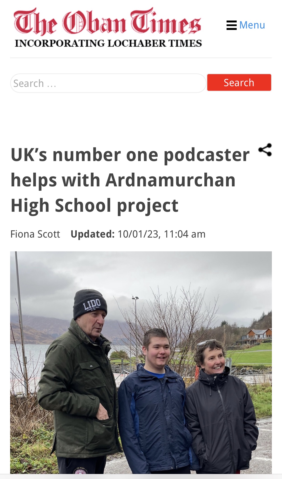 UK’s Number One Podcaster Helps Out With School Project | PAJ Newman